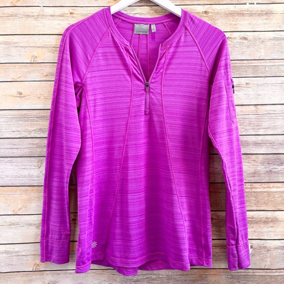 Athleta | Tops | Athleta Tee Womens Size Medium Pacifica Upf Rash Guard ...